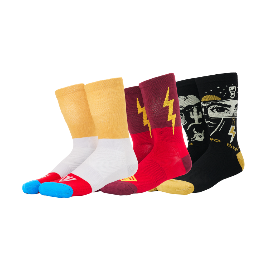 KOM Sock 3 Pack – VOLTAGE LTD